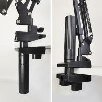 China Carbon Steel Cantilever Tablet Holder Universal Lazy Stand For Phone Tablet Drill Free for sale