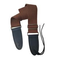 China Vintage Cotton Guitar Strap Adjustable 102g For Acoustic Electric Guitar Bass for sale