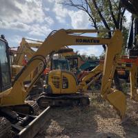 China Good Condition 2020 Used Komatsu PC55MR Mini Excavator with Low Working Hours 0-2000 for sale