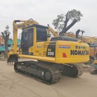 China 110KW Komatsu PC200 Excavator with 0.8m3 Bucket Capacity Used Construction Machinery for sale