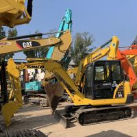 China Used Komatsu PC56 5ton Mini Excavator Original Hydraulic Valve 5000 KG Machine Weight for sale