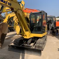 China Used Komatsu PC56 5ton Mini Excavator Original Hydraulic Valve 5000 KG Machine Weight for sale