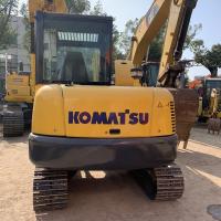China Used Komatsu PC56 5ton Mini Excavator Original Hydraulic Valve 5000 KG Machine Weight for sale