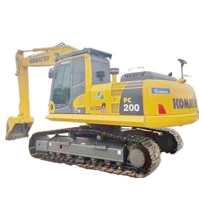 China Used Komatsu PC200-8 PC200-7 Hydraulic Crawler Excavator with Original Hydraulic Pump for sale