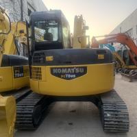 China Japan KOMATSU Pc78us 7 Ton Mini Crawler Excavator in Shanghai 0-2000 Working Hours for sale