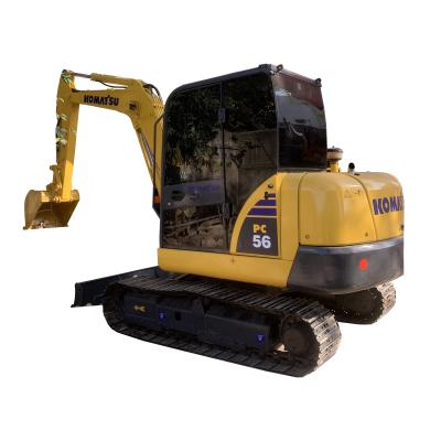China Komatsu PC55MR Used Excavators 5 Ton With Original Hydraulic Cylinder for sale