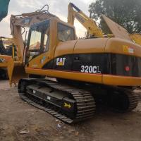 China Used Excavator CAT 320CL Earthmoving Mini Excavator with 0.8m3 Bucket Capacity for sale
