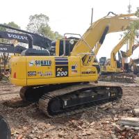 China 110KW Komatsu PC200 Japan Used Excavator with Original Color for sale