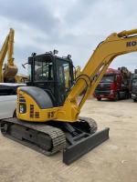 China Mini Digger Used Komatsu PC55mr Crawler With 0.2m3 Bucket Capacity for sale