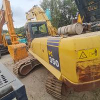 China Heavy Excavator Komatsu PC350 Used Digger Good Condition Machine Weight 35000 KG for sale
