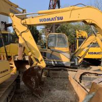 China 7tons hydraulic excavator Komatsu PC70 second-hand low price for sale