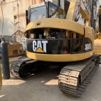 China CAT 308CCR 8TON Mini Excavators Second Hand Caterpillar Machine Weight 8000 KG for sale