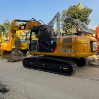 China Used CAT320D2 excavator with original hydraulic pump and overall soft steel design for sale