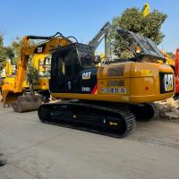 China Used CAT320D2 excavator with original hydraulic pump and overall soft steel design for sale