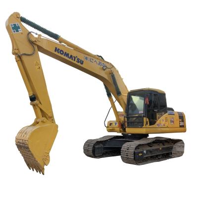 China Used PC200-7 Excavator Komatsu PC200 Hydraulic Crawler Digger with Original Pump for sale