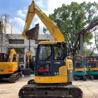 China used excavator komatsu pc78 mini 7tons Second hand digging 7ton 8tons mini used komatsu excavator pc78 for sale