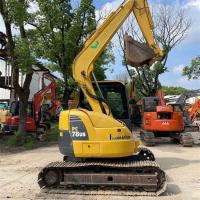 China used excavator komatsu pc78 mini 7tons Second hand digging 7ton 8tons mini used komatsu excavator pc78 for sale