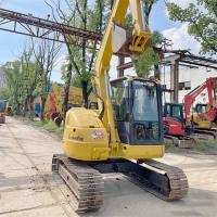 China used excavator komatsu pc78 mini 7tons Second hand digging 7ton 8tons mini used komatsu excavator pc78 for sale