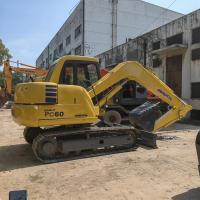 China PC60 Original Komatsu 60 Mini Used Excavator Professional Tracked Excavator for sale