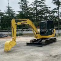 China Original Engine And Pump Used Komatsu PC56 Excavator for sale