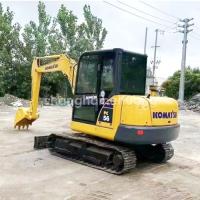 China Original Engine And Pump Used Komatsu PC56 Excavator for sale