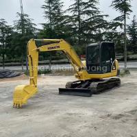 China Original Engine And Pump Used Komatsu PC56 Excavator for sale
