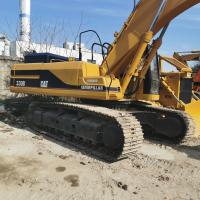 China Strong Power Used CAT330B Excavator with Original Hydraulic Valve and Soft Steel Design for sale