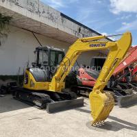 China Original Komatsu PC56 PC55 PC56-7 PC60 PC70-8 Second Hand Excavator with Hydraulic Valve for sale