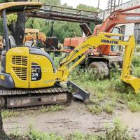 China Second-hand Komatsu PC35 Excavator Original from 0.11m3 Bucket Capacity for sale