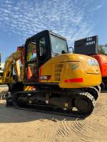 China 2019 Year Used SANY 7T Excavator SY75Cpro Mild Steel Design for Harsh Environments for sale