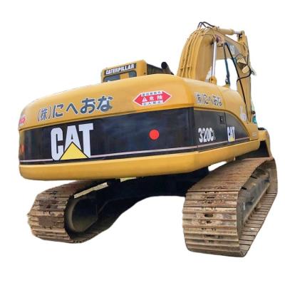 China 20T CAT 320C Excavator with Original Hydraulic Pump Strong Power High Work Efficiency for sale