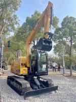 China Low price sale of original hydraulic track type Sany SY75 second-hand excavator and hook machine for sale