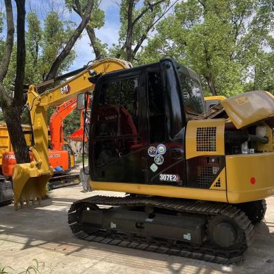China USED CAT307E2 Mini Excavator with Low working Hours for sale