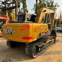 China Excavator Sany135C Second Hand Komats featuring ORIGINAL Hydraulic Pump and Cylinder for sale