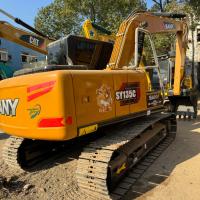 China 69.6KW Second Hand DOOSAN Sany135 Excavator Energy-saving and Suitable for Crushing for sale