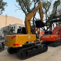 China 2019 Second Hand Sany 135 Excavator Energy Saving For Used Hand Excavators for sale