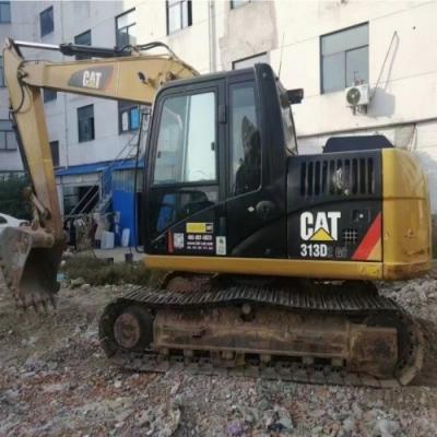 China 13430kg Operating Weight Cat313d Crawler Excavator with Original Hydraulic Cylinder for sale