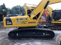 China Good Condition Used Komatsu PC200 Crawler Excavator with 0.8m3 Bucket for sale