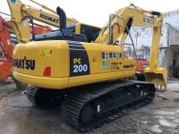 China Good Condition Used Komatsu PC200 Crawler Excavator with 0.8m3 Bucket for sale