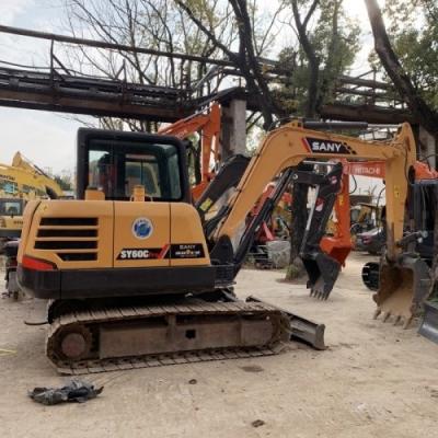 China Sany SY60 Excavator in Good Condition with Original Design and 6000kg Operating Weight for sale