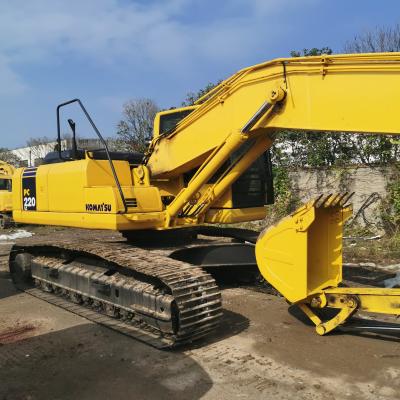 China Used Kumatsu PC220 Crawler Excavator with 1m3 Bucket Capacity in Shanghai for sale