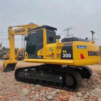 China Secondhand Kumatsu PC200 Crawler Excavator with Original Hydraulic Valve for sale