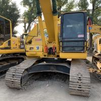 China Used Komatsu PC200 Excavator with Cummins Engine Original PC220 Excavator for sale