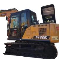 China Original Paint Sany SY60 15T Forward Flow Excavator for Construction Efficiency for sale