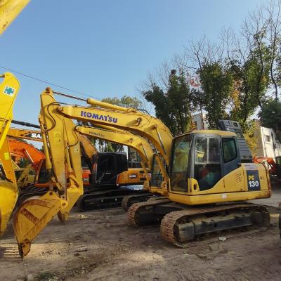China Used Komatsu PC130 Excavator with Cummins Engine in Good Condition for sale