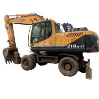 China hyundai excavator 210w-9 wheel Original Korea for sale for sale