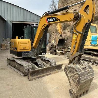 China High Work Efficiency at a Used Sany SY60C Excavator with Original Hydraulic Cylinder for sale