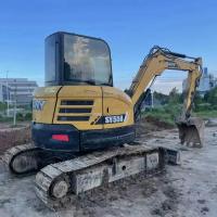 China Good Condition SY55U Second-hand Small Excavator with High Work Efficiency and by SANY for sale