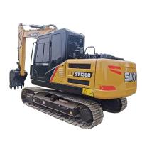 China SANY 135C Excavator Second Hand With Engine And Original Hydraulic Valve for sale