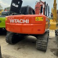 China Excavate 12 tons of durable hydraulic tracked Hitachi 120 second-hand excavator, with low price and good excavation perf for sale
